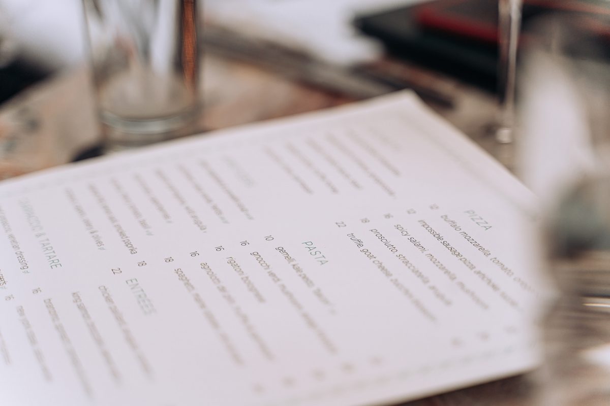 Tips for Successful Menu Development - Chef Services Group